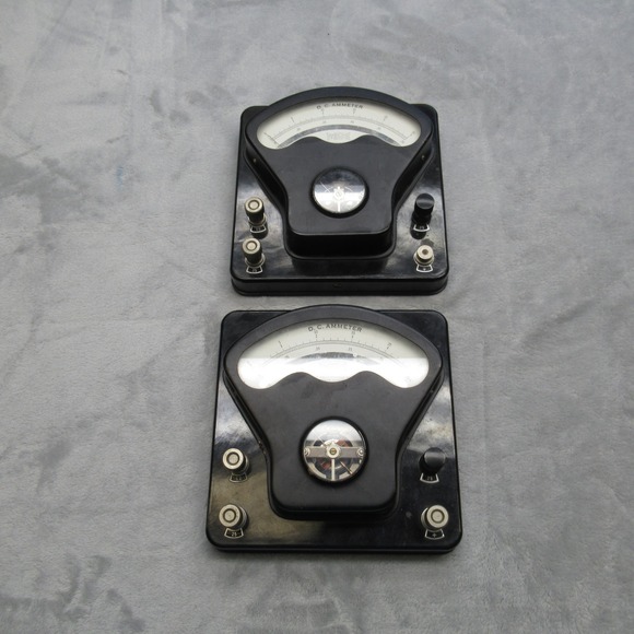 Welch | Other | Welch Dc Ammeter Vintage Electrical Meter Gauge Lab ...